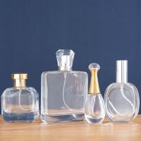 China Glass Transparent Perfume Spray Bottle 50ml Material Sub Bottling for sale