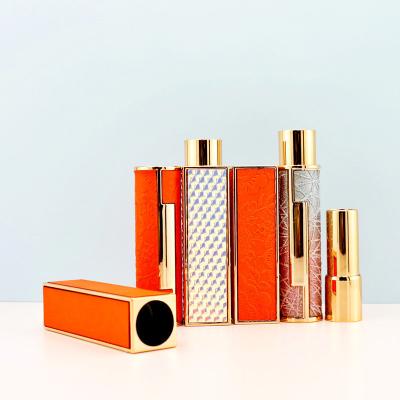 China Cosmetic Empty Lipstick Tube Containers Round And Square Empty for sale