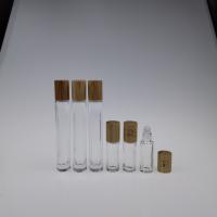China 5ml 10ml Perfume Spray Bottle Transparent Glass Roll On Luxury for sale