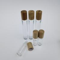 China 5ml 10ml Perfume Spray Bottle Transparent Glass Roll On Luxury for sale