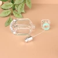 China Refillable Perfume Spray Bottle Atomizer 50ml Flat Round for sale