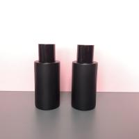 China Black 50ML Perfume Bottle Dispenser Portable Glass Sampling Atomizer for sale
