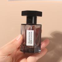 China Refillable 50ml Empty Perfume Spray Bottle Small Sample Dispenser for sale