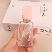 China 50ml Portable Perfume Glass Bottle Spray Travel With Fine Processing Polishing for sale