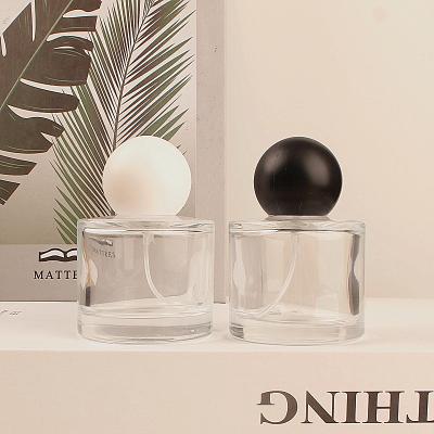 China Portable Perfume Spray Atomizer Bottle Travel Exquisite 50ml Glass for sale