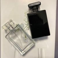 China 100ML Acrylic Perfume Spray Bottle Press Type Cosmetics Glass for sale