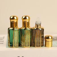 China 6ML 12ML Glass Essential Oil Ball Bottle Empty Sample Refillable Filling for sale