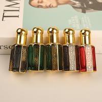 China 6ML 12ML Glass Essential Oil Ball Bottle Empty Sample Refillable Filling for sale