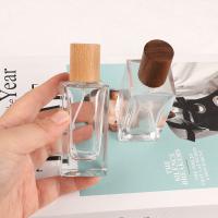 China Walnut Scented Water Perfume Spray Bottle Portable 30ml 50ML Glass for sale