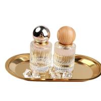China Portable Perfume Spray Bottled 30ml 50ML Glass Empty Walnut for sale