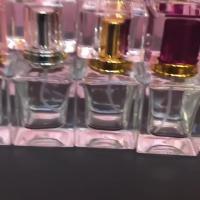 China 30ML Perfume Subpackage Bottle 50ML Spray Acrylic Cap Square Glass for sale