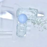 China 30ml 50ml Perfume Spray Bottle Glass Baby Blue Empty Refillable 500pcs for sale