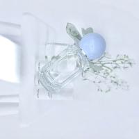 China 30ml 50ml Perfume Spray Bottle Glass Baby Blue Empty Refillable 500pcs for sale