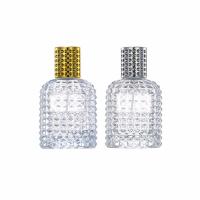 China Pineapple Perfume Bottle Spray Bottle 30ml 50ml Clear Glass Press Empty for sale