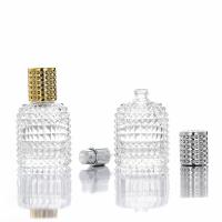 China Pineapple Perfume Bottle Spray Bottle 30ml 50ml Clear Glass Press Empty for sale