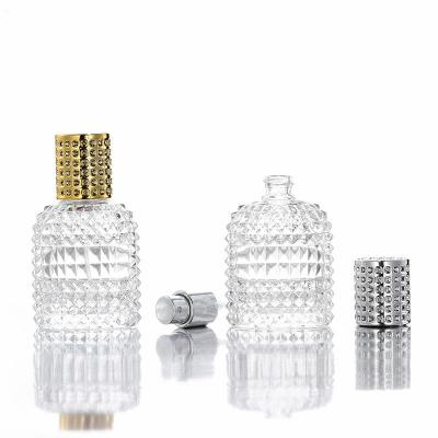 China Pineapple Perfume Bottle Spray Bottle 30ml 50ml Clear Glass Press Empty for sale