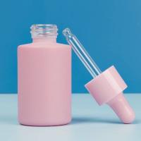 China Dropper Glass Essential Oil Bottle 30ml 50ml Frosted Glass Matt Essence Drip for sale