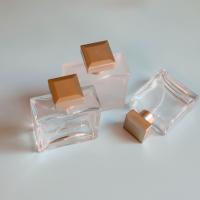 China 25ML 50ml Glass Perfume Spray Bottle Refillable 500 Pcs for sale