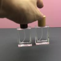 China 30ML Premium Perfume Bottle Wood Cap Portable Glass Empty 500pcs for sale