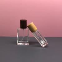 China 30ML Premium Perfume Bottle Wood Cap Portable Glass Empty 500pcs for sale