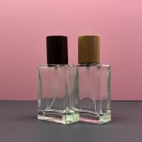 China 30ML Premium Perfume Bottle Wood Cap Portable Glass Empty 500pcs for sale