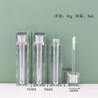 China Clear Lipgloss Container Empty Tube 3ml 92*20mm 100PCS for sale