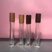 China Advanced Perfume Essential Oil Ball Bottle 10ML Wood Cap Ball for sale