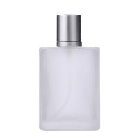 China High Grade Frosted Glass Spray Bottle Perfume 25ml 50ML 100ML for sale