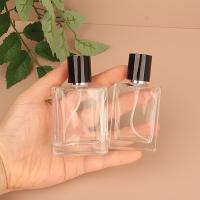 China Portable Perfume Sub Bottled 30ML Spray 50ML Pressed Glass for sale