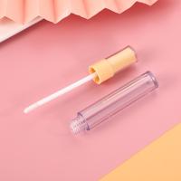 China Simple Advanced Round Pipe Lip Gloss Tubes 6ml Containers 92*20mm for sale
