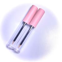 China 8 - 10ml Matte Pink Plastic Mascara Tube Makeup Package Eyeliner Liquid for sale