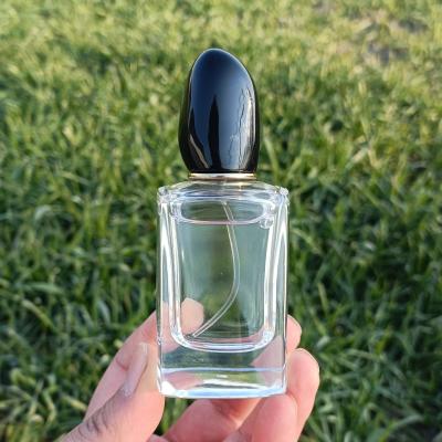 China Square Thick Bottom Perfume Spray Bottle 50ml 500 Pcs Refillable for sale