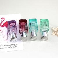 China Square Perfume Bottle 30ml Color Sprayed Glass Transparent 1000 Pcs for sale