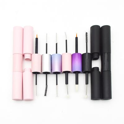 China Two In One Mascara Eyeliner Tubes Plastic Liquid No Logo 10ml for sale