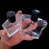 China 50ml 100ml Glass Perfume Spray Bottle With Your Logo refillable perfume bottle for sale