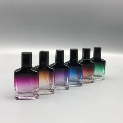 China 30ML Gradient Refillable Perfume Bottle Crystal Clear for sale