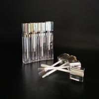 China 8ml Square Lip Gloss Tubes Empty Lipstick Containers 76*20mm for sale