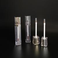 China 8ml Square Lip Gloss Tubes Empty Lipstick Containers 76*20mm for sale