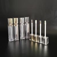 China 8ml Square Lip Gloss Tubes Empty Lipstick Containers 76*20mm for sale
