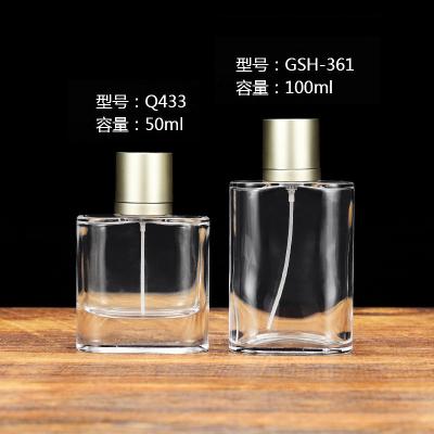 China 50ml Perfume Sub Spray Bottle 100ml Refillable Recyclable Filling for sale