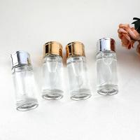 China 50Ml Perfume Spray Bottle Transparent Straight Round Glass 5000 Pcs for sale