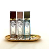 China High End Portable Perfume Glass Bottle 50ml Sample Spray Refillable for sale