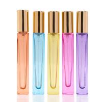 China Spot Square Spray Perfume Glass Bottle 10ml Clear for sale