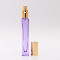 China Spot Square Spray Perfume Glass Bottle 10ml Clear for sale