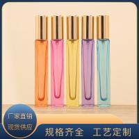 China Spot Square Spray Perfume Glass Bottle 10ml Clear for sale