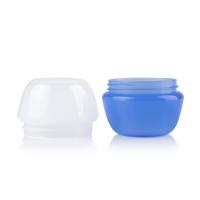 China Refillable Face Cream Jar 5g10g20g30g50g PP Plastic Jars with dome lid for sale