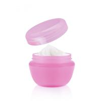 China Refillable Face Cream Jar 5g10g20g30g50g PP Plastic Jars with dome lid for sale