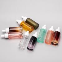 China Acid Etch Decal Eye Dropper Glass Essential Oil Bottles OEM ODM for sale