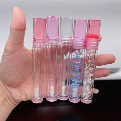 China Private label 5.5ml Empty Lip Gloss Tube custom logo lipgloss tubes with wand for sale