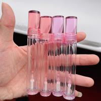 China Private label 5.5ml Empty Lip Gloss Tube custom logo lipgloss tubes with wand for sale